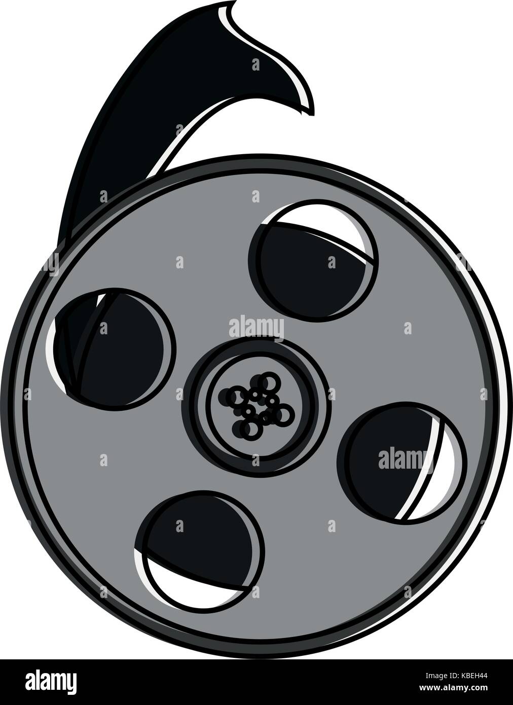 tape reel icon image Stock Vector Image & Art - Alamy