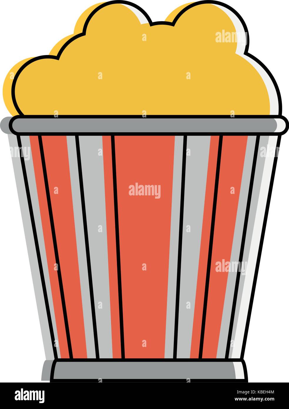 popcorn bucket icon image Stock Vector Image & Art - Alamy