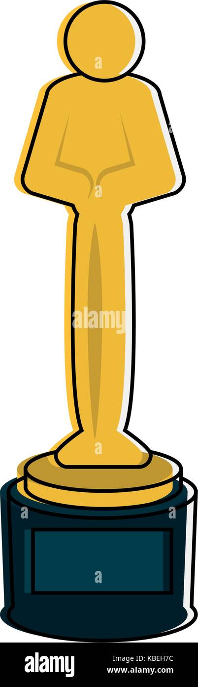 human shape trophy icon image Stock Vector Image & Art - Alamy