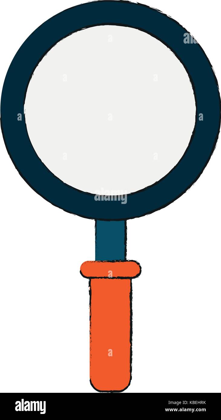 magnifying glass icon image Stock Vector Image & Art - Alamy