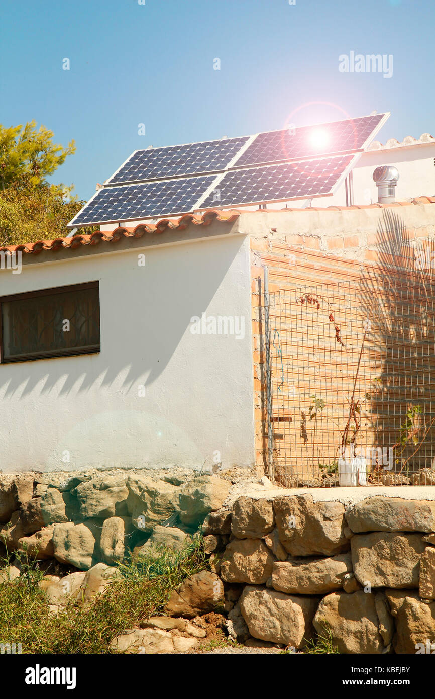 Electricity by sun hi-res stock photography and images - Alamy