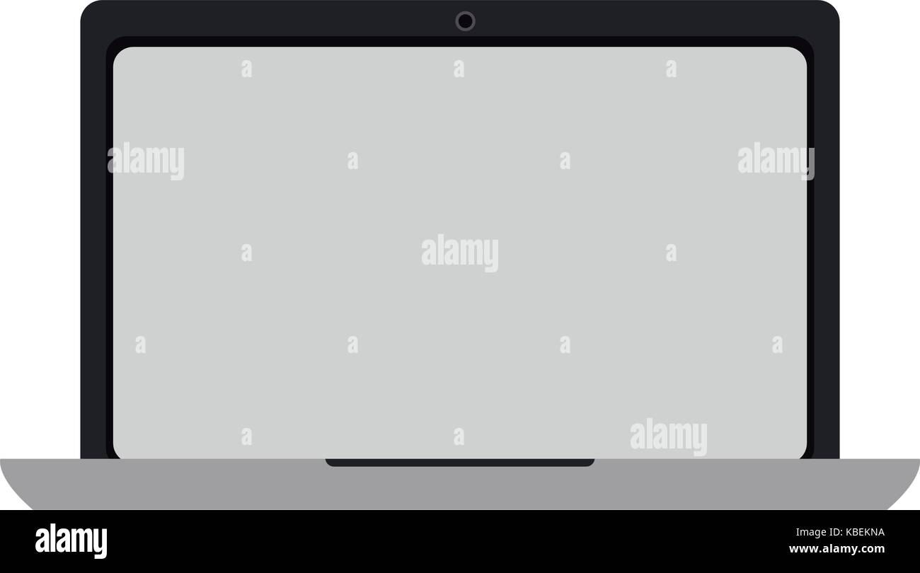 laptop with blank screen icon image Stock Vector Image & Art - Alamy