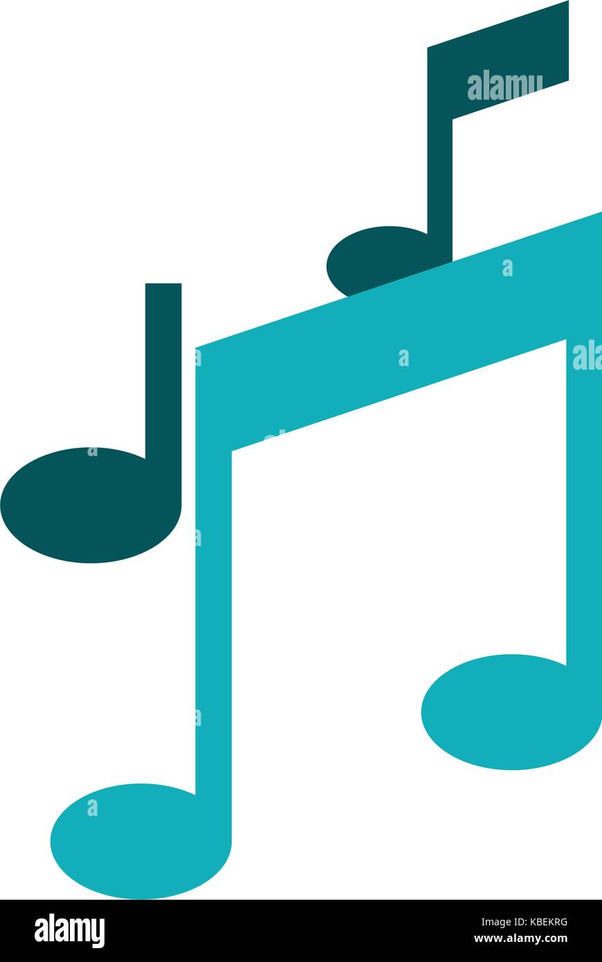 music notes icon image Stock Vector Image & Art - Alamy