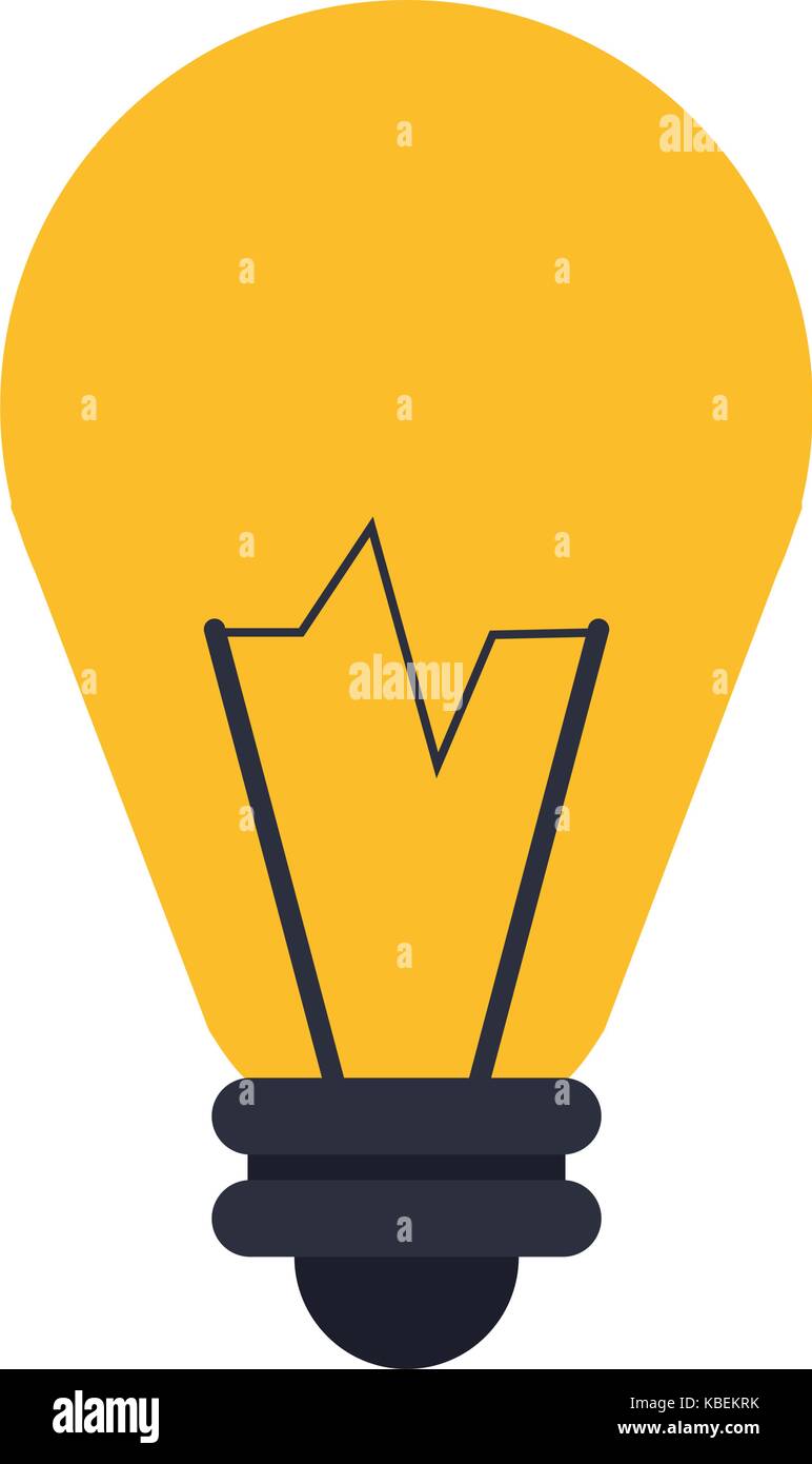 lit lightbulb icon image Stock Vector Image & Art - Alamy