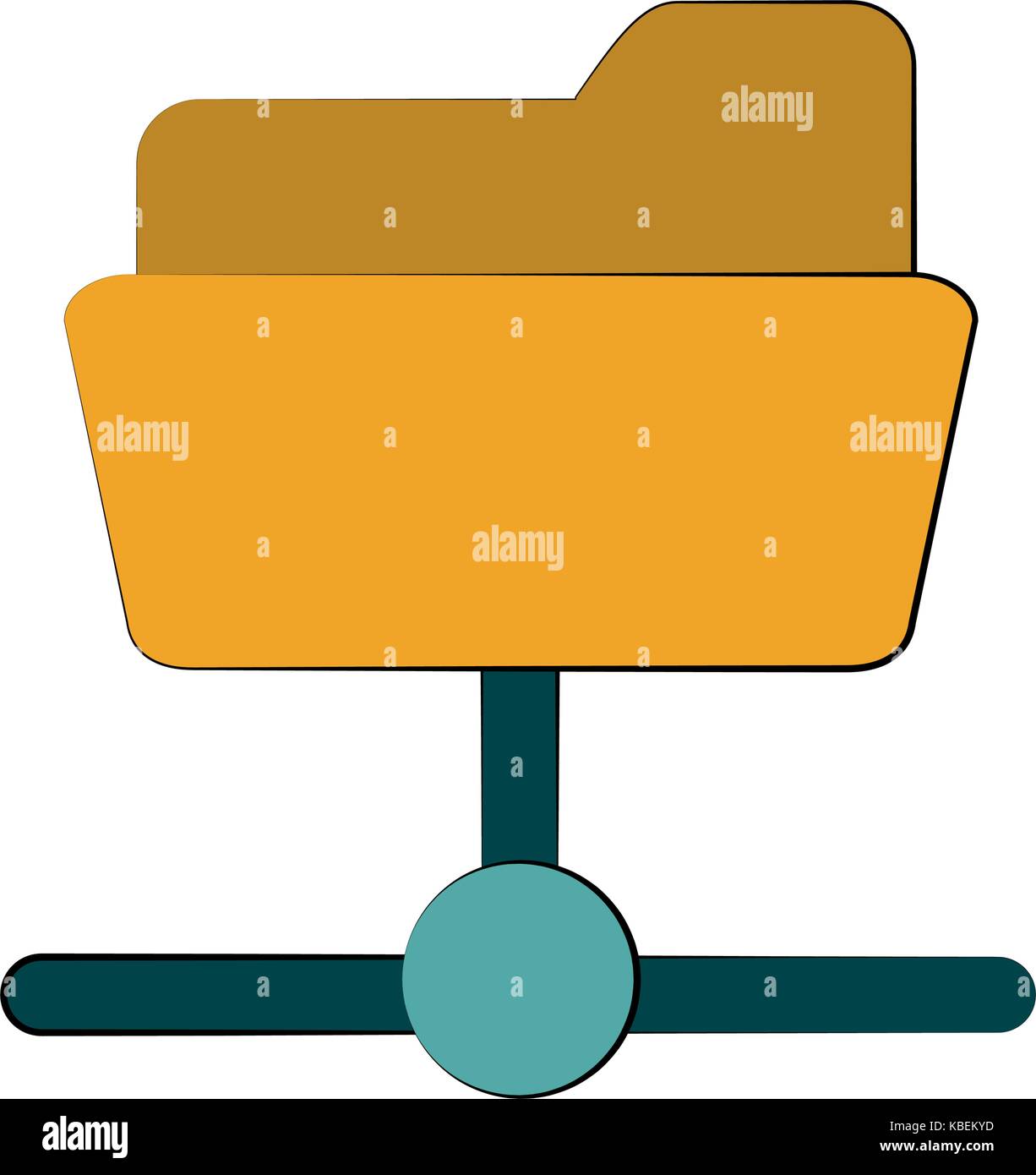 file folder icon image Stock Vector Image & Art - Alamy