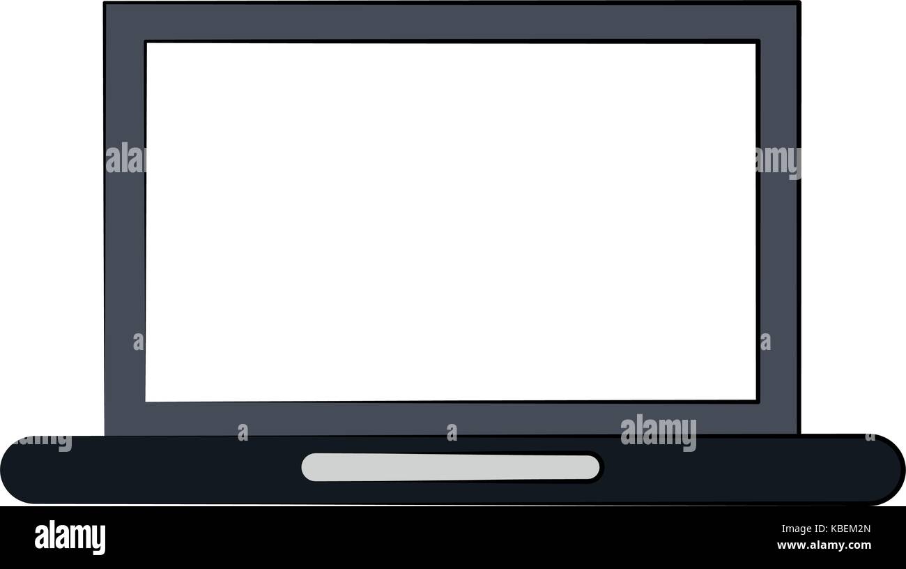 laptop with blank screen icon image Stock Vector Image & Art - Alamy