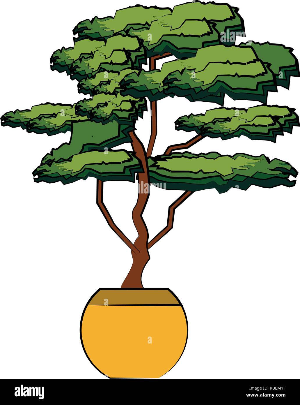 plant in pot icon image Stock Vector Image & Art - Alamy