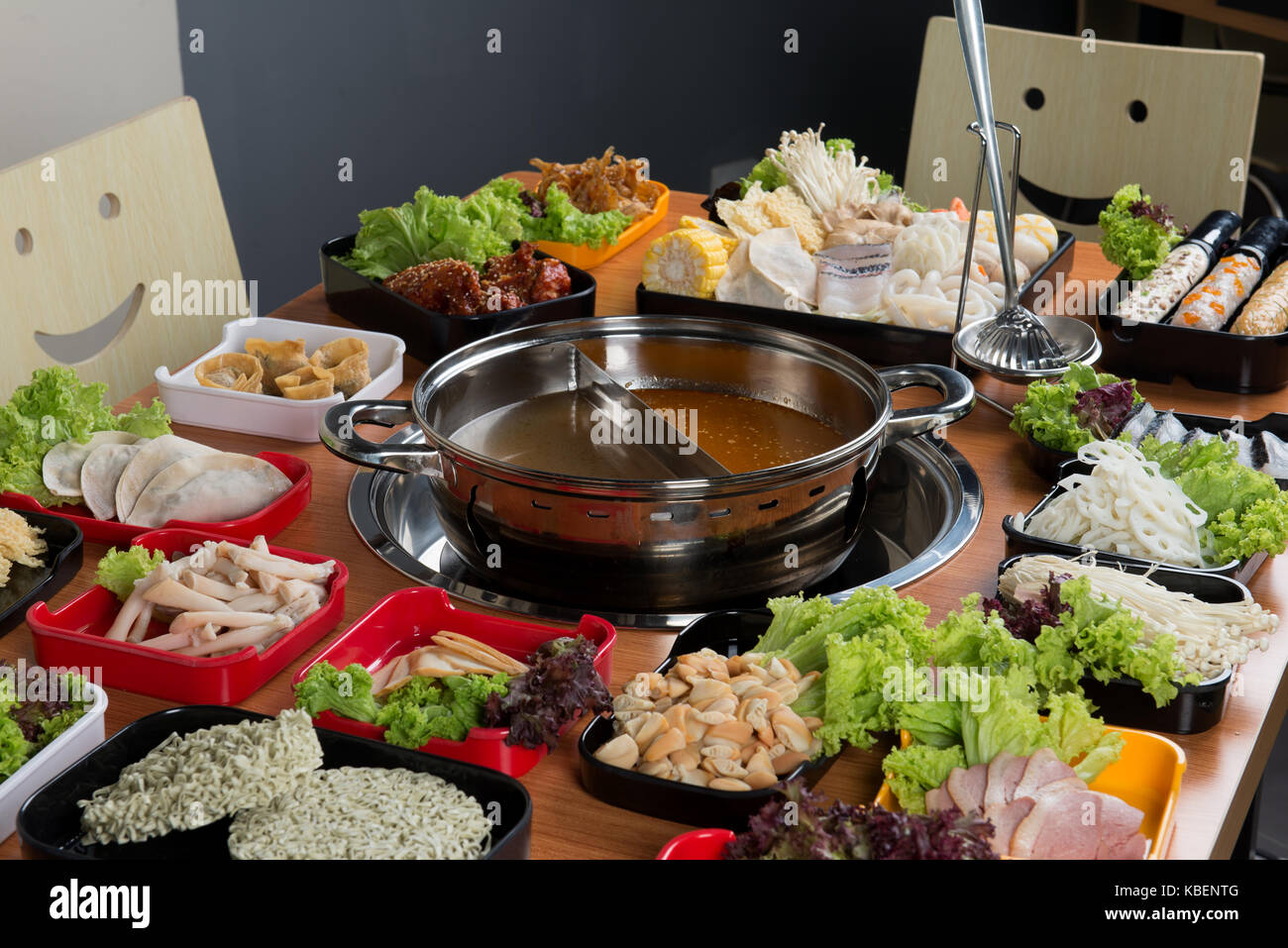 asian hot pot Stock Photo - Alamy