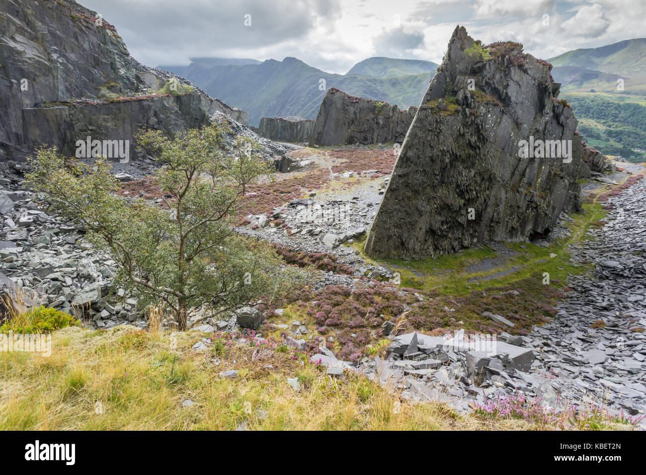 Dinorwic quarry hi-res stock photography and images - Alamy
