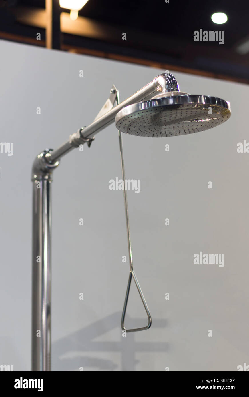 Emergency safety shower hi-res stock photography and images - Alamy