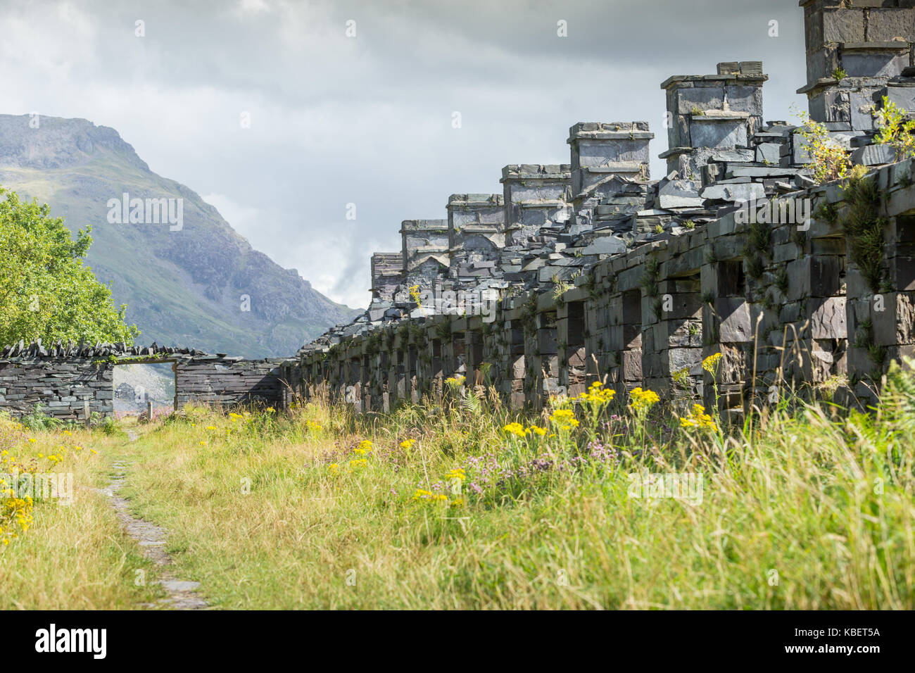 Dinorwic slate quarry hi-res stock photography and images - Alamy