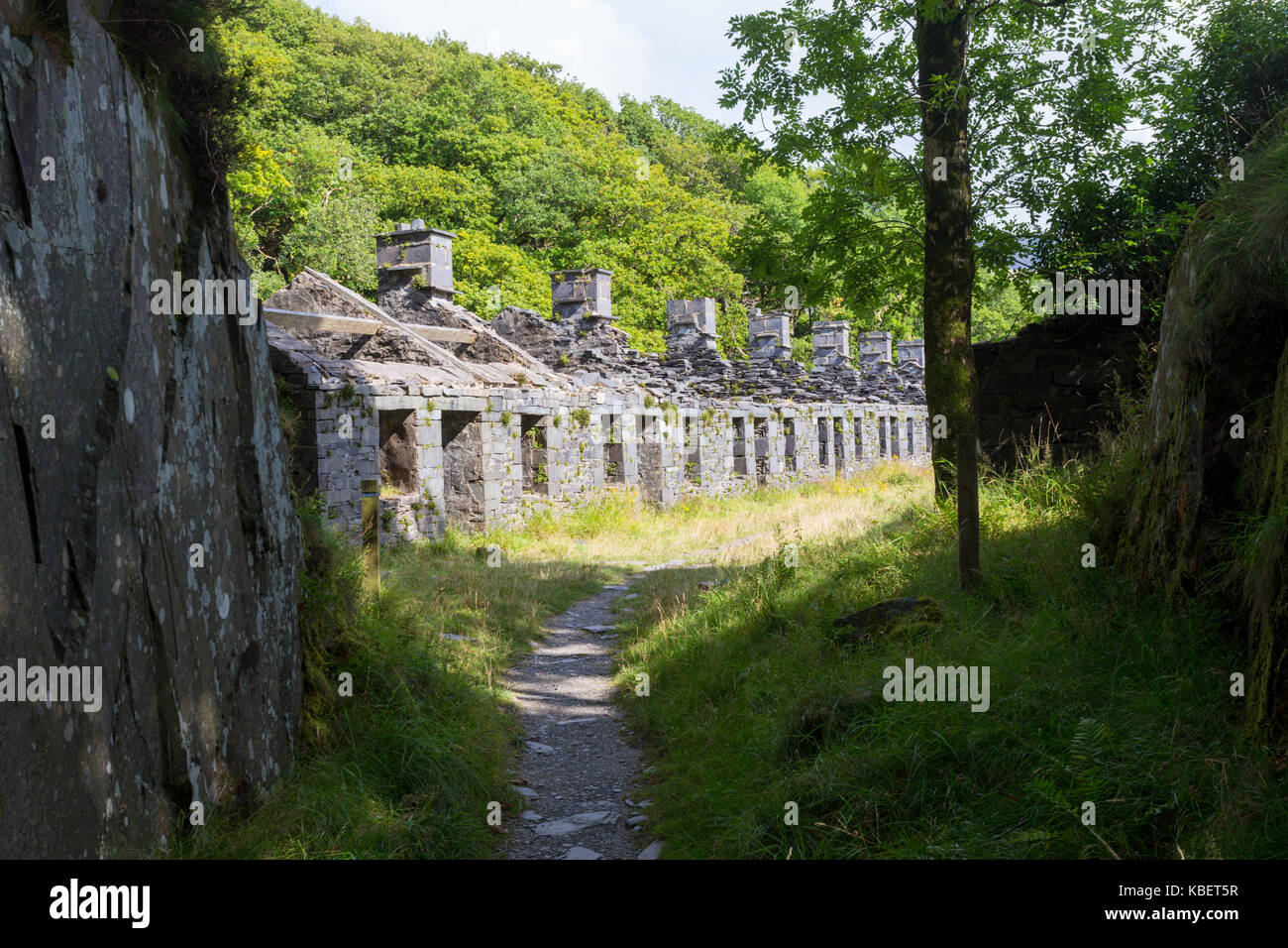 Anglesey Barracks, Dinorwic Quarry, North Wales UK Stock Photo - Alamy