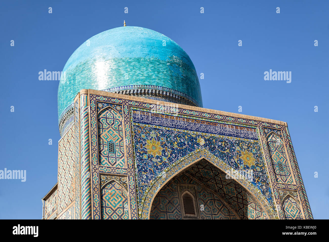Samarkand mosque dome architecture hi-res stock photography and images ...