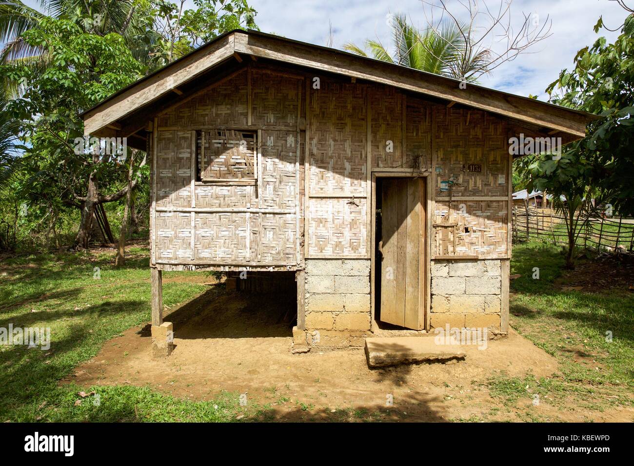 Naseco Village on 23. May. 2016 on Mindanao the second largest island ...
