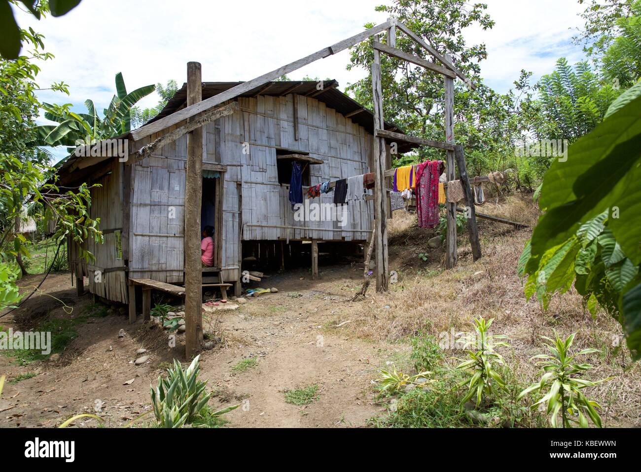 Naseco Village on 23. May. 2016 on Mindanao the second largest island ...