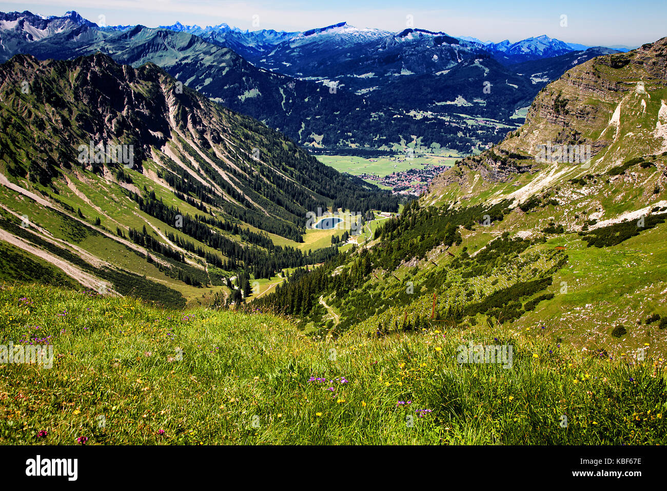 Allgäu Alps, Oberstdorf, Bavaria, Germany Stock Photo - Alamy
