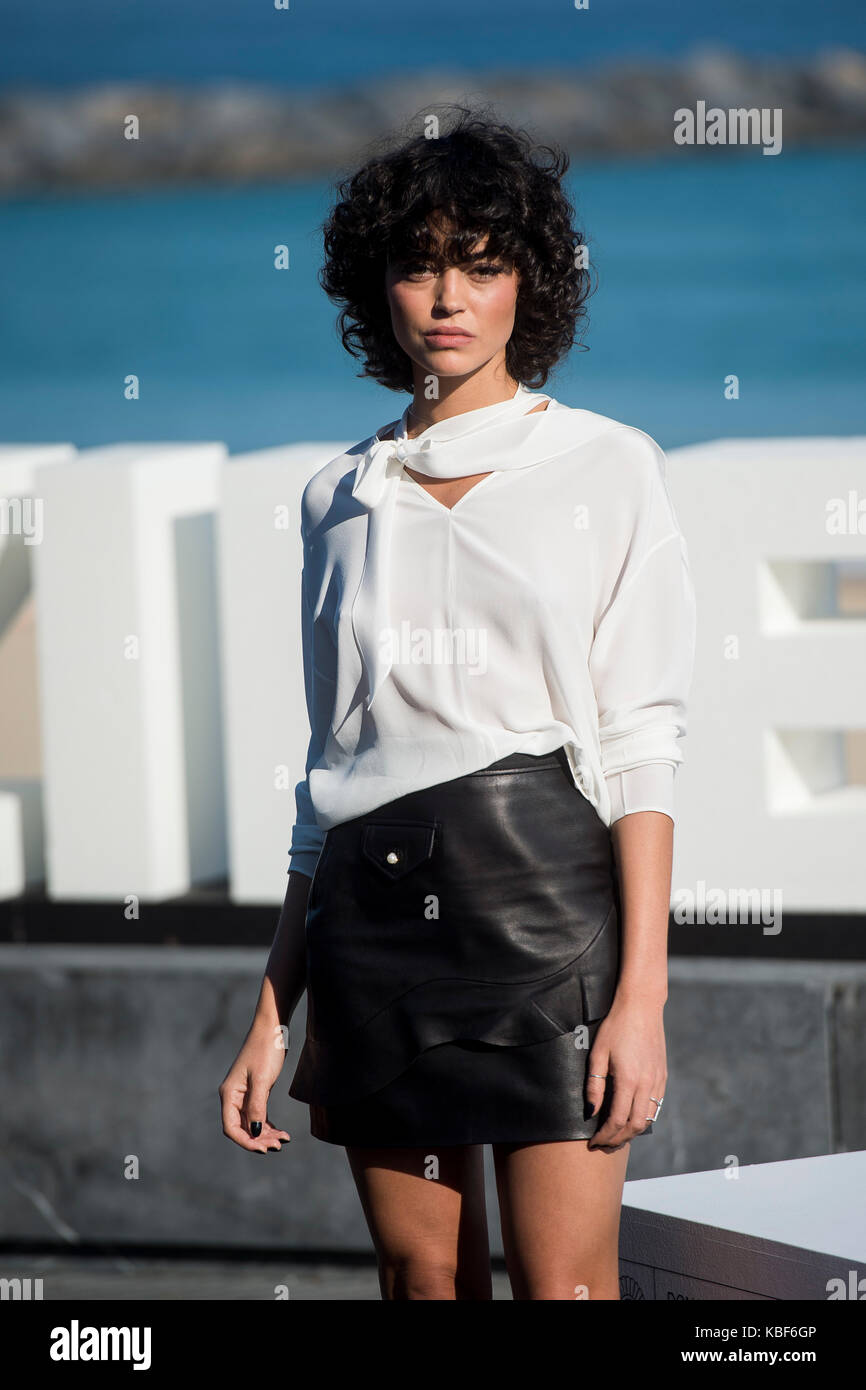 Actress Cecilia Gomez at the photocall of "La Peste" during the 65th ...