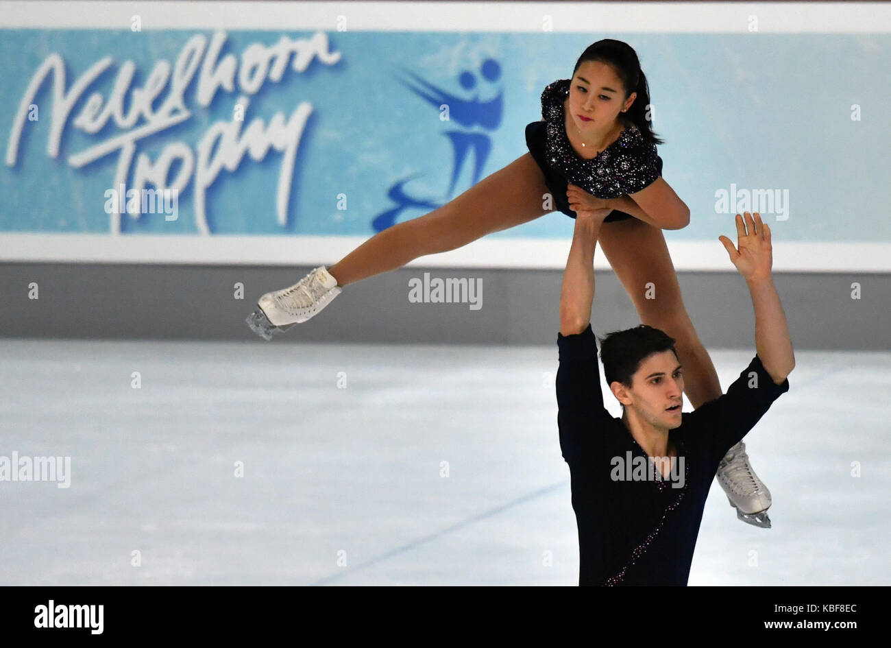 Oberstdorf, Germany. 29th Sep, 2017. Sumire Suto and Francis Boudreau ...