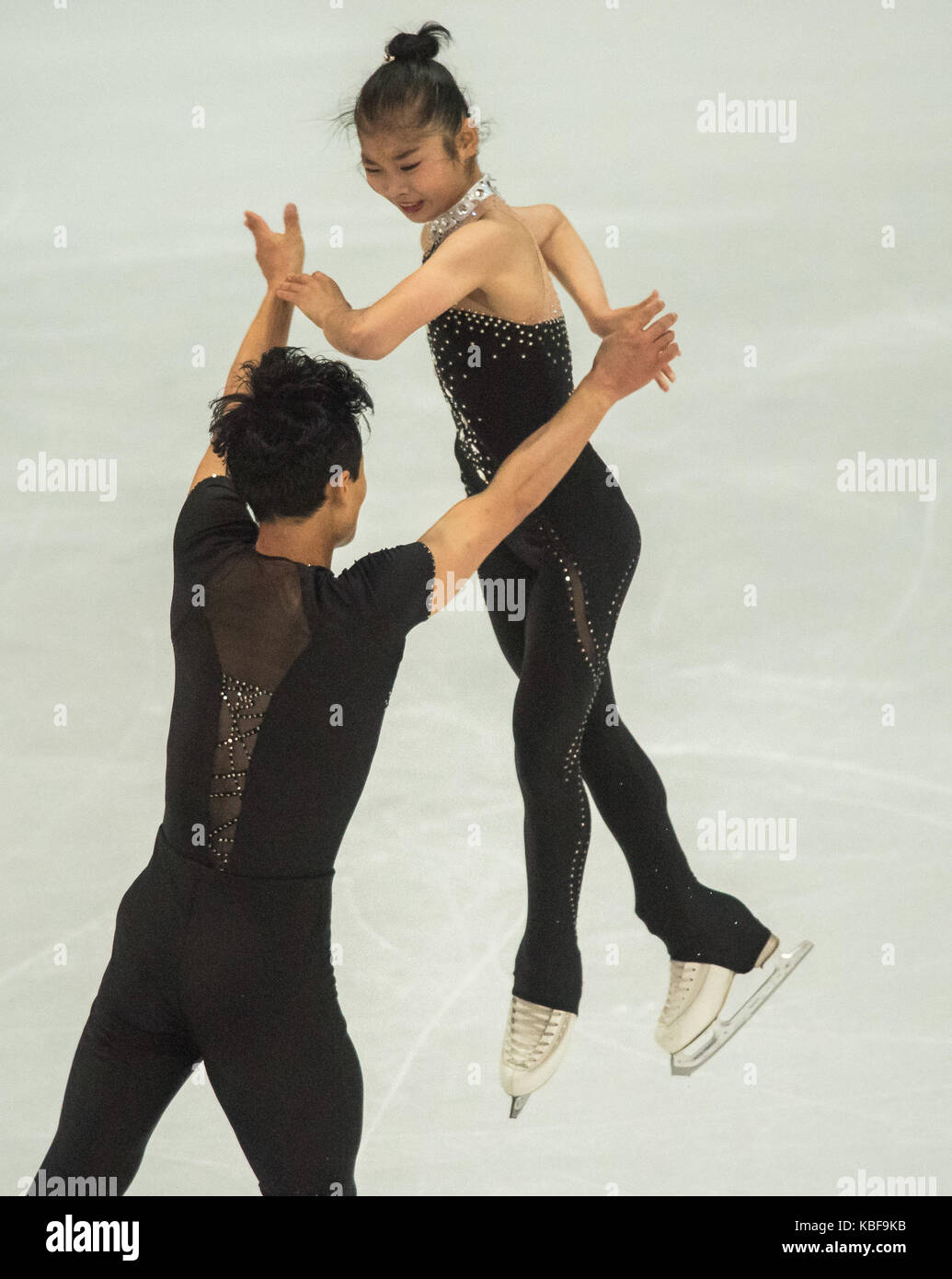 Oberstdorf, Germany. 29th Sep, 2017. Ryom Tae-ok and Kim Ju-sik of ...