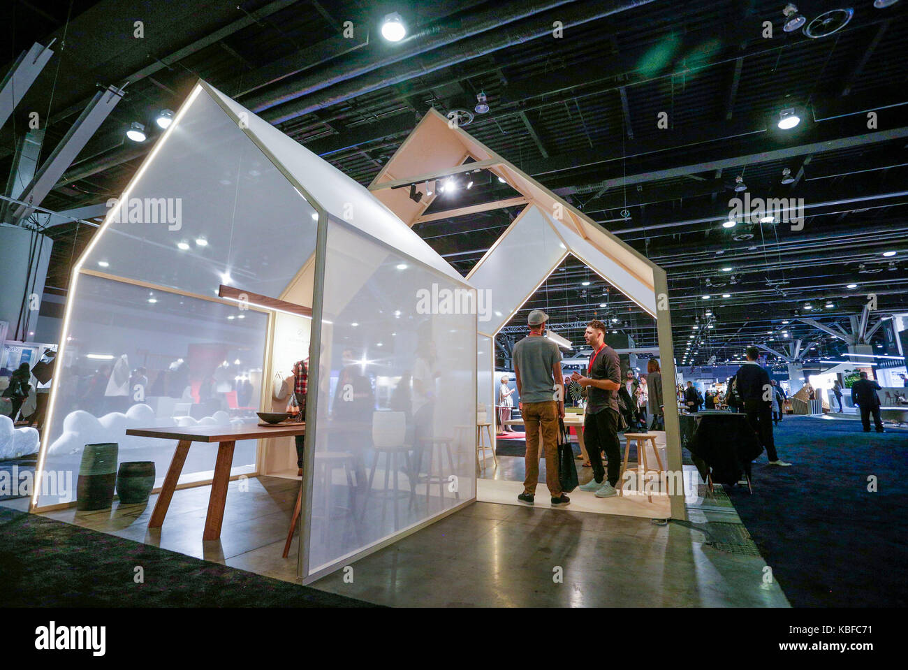 Vancouver, Canada. 29th Sep, 2017. People visit 2017 Interior Design ...