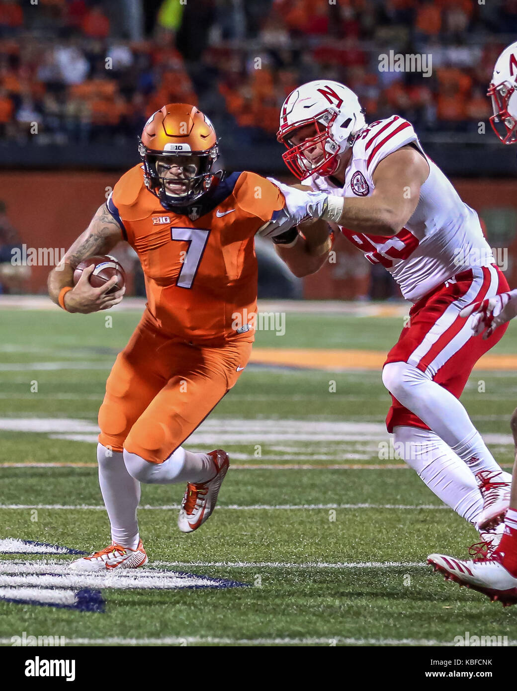 Friday September 29th - Illinois Fighting Illini quarterback Chayce ...