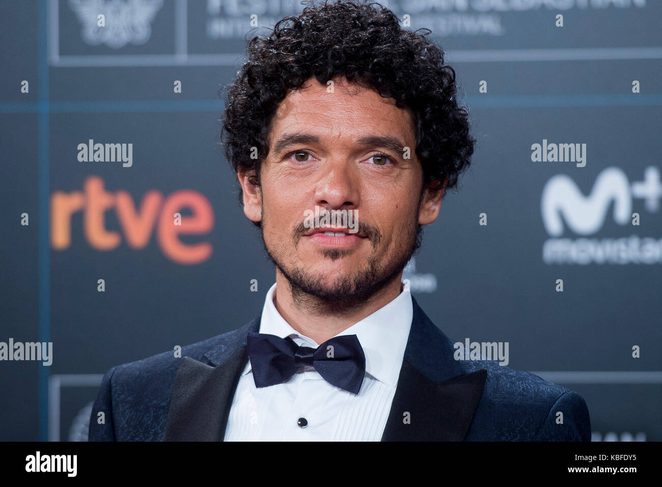 San Sebastian, Spain. 29th Sep, 2017. Actor Pablo Molinero at the red ...