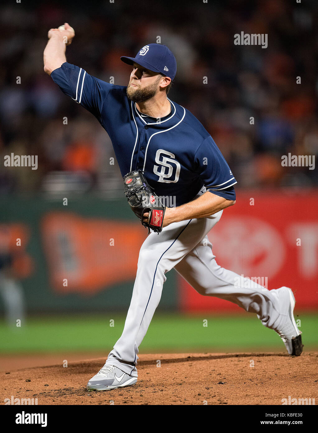 San Francisco, California, USA. 29th Sep, 2017. San Diego Padres ...