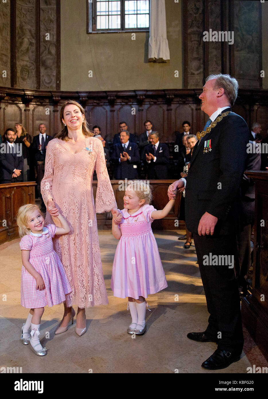Princess annemarie bourbon parma princess cecilia hi-res stock ...