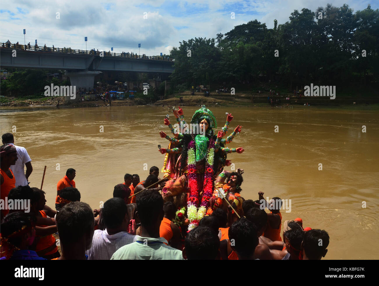 Indian hindu devotees hi-res stock photography and images - Alamy