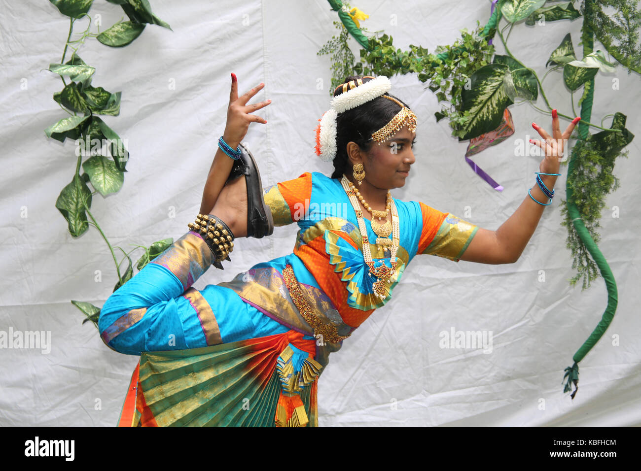 London UK 30 September 2017 The first ever Indian Mela, Sanskrit word ...