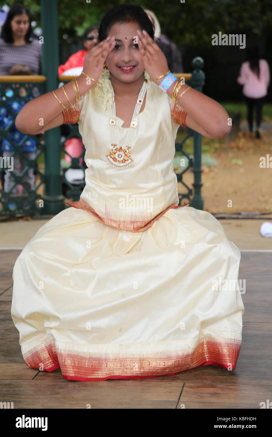 London UK 30 September 2017 The first ever Indian Mela, Sanskrit word ...