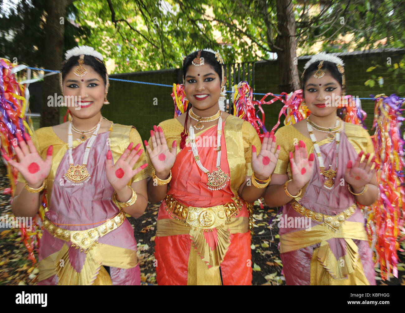 London UK 30 September 2017 The first ever Indian Mela, Sanskrit word ...