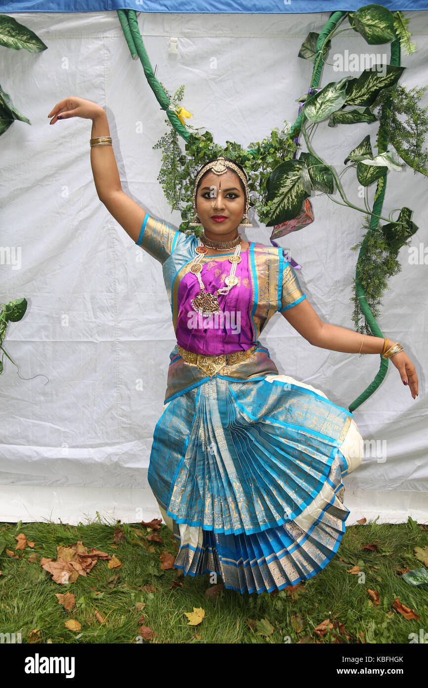 London UK 30 September 2017 The first ever Indian Mela, Sanskrit word ...