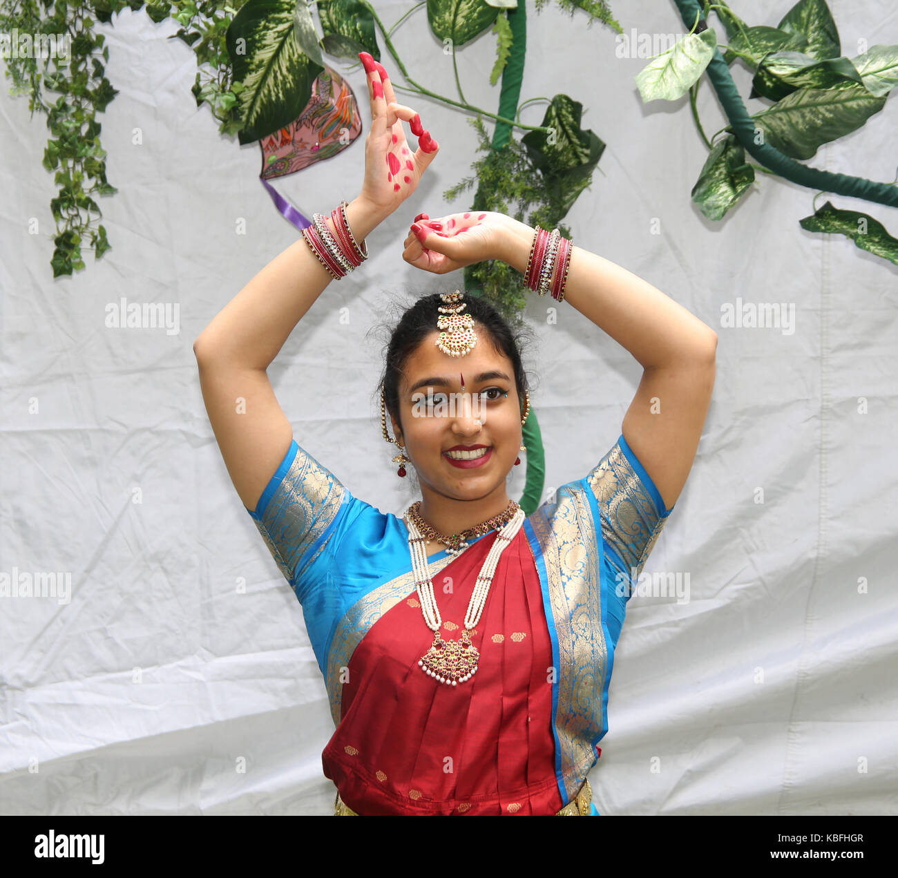 London UK 30 September 2017 The first ever Indian Mela, Sanskrit word ...