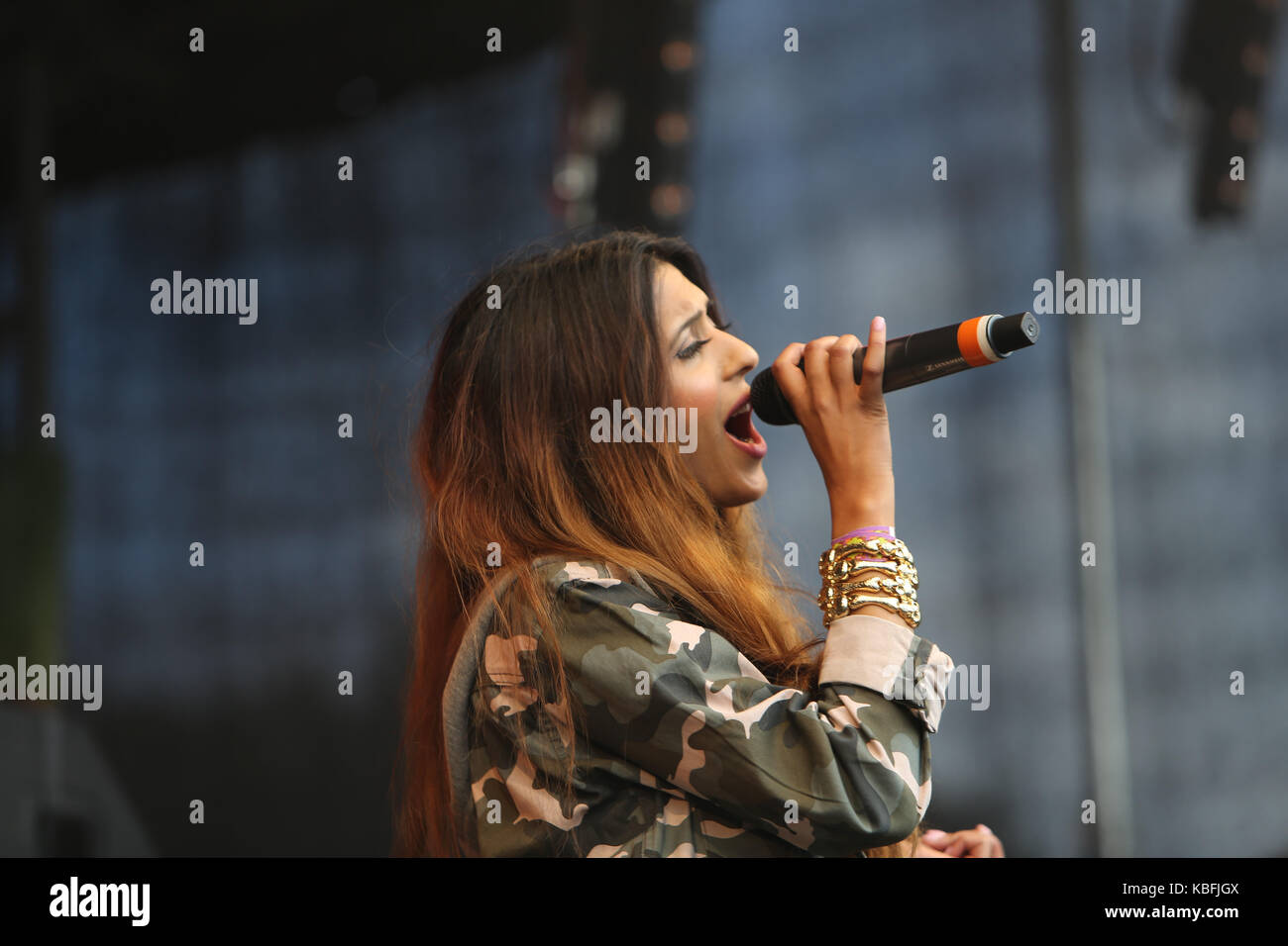 London, UK. 30th September, 2017. Tasha Tah UK's more popular British ...