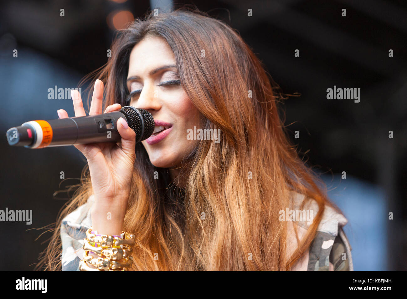 Croydon, London, UK. 30th September, 2017. Tasha Tah performs at ...