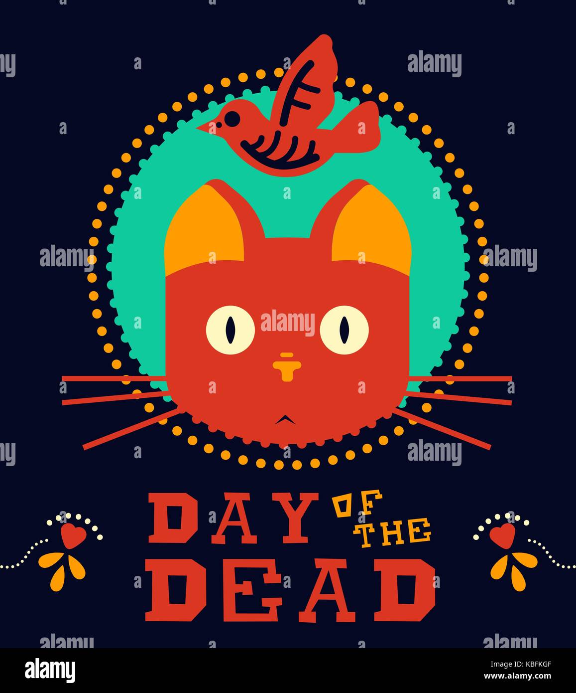 Funny Dead Cat Cartoon