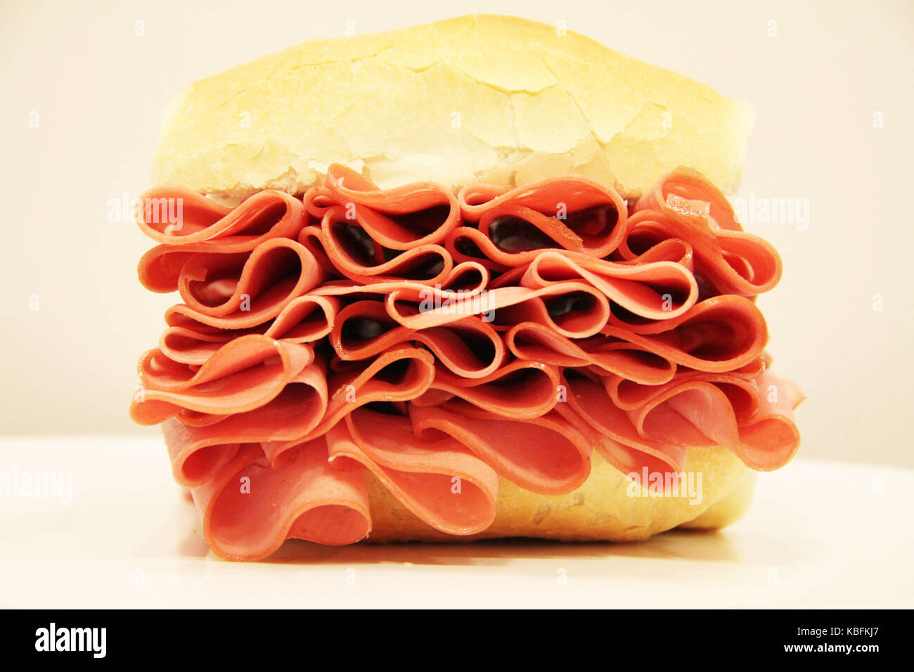 Sandwich, bologna, bread, São Paulo, Brazil Stock Photo - Alamy