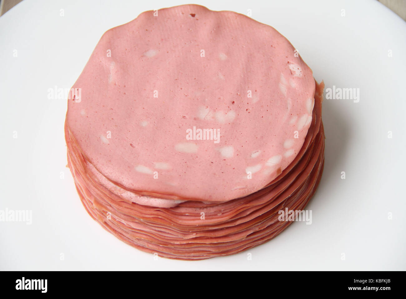 Bologna, sliced, São Paulo, Brazil Stock Photo - Alamy
