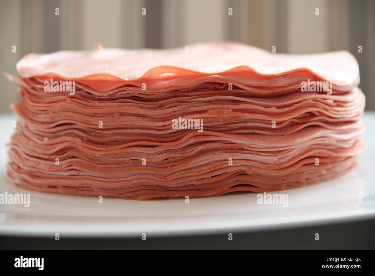 Bologna, sliced, São Paulo, Brazil Stock Photo - Alamy