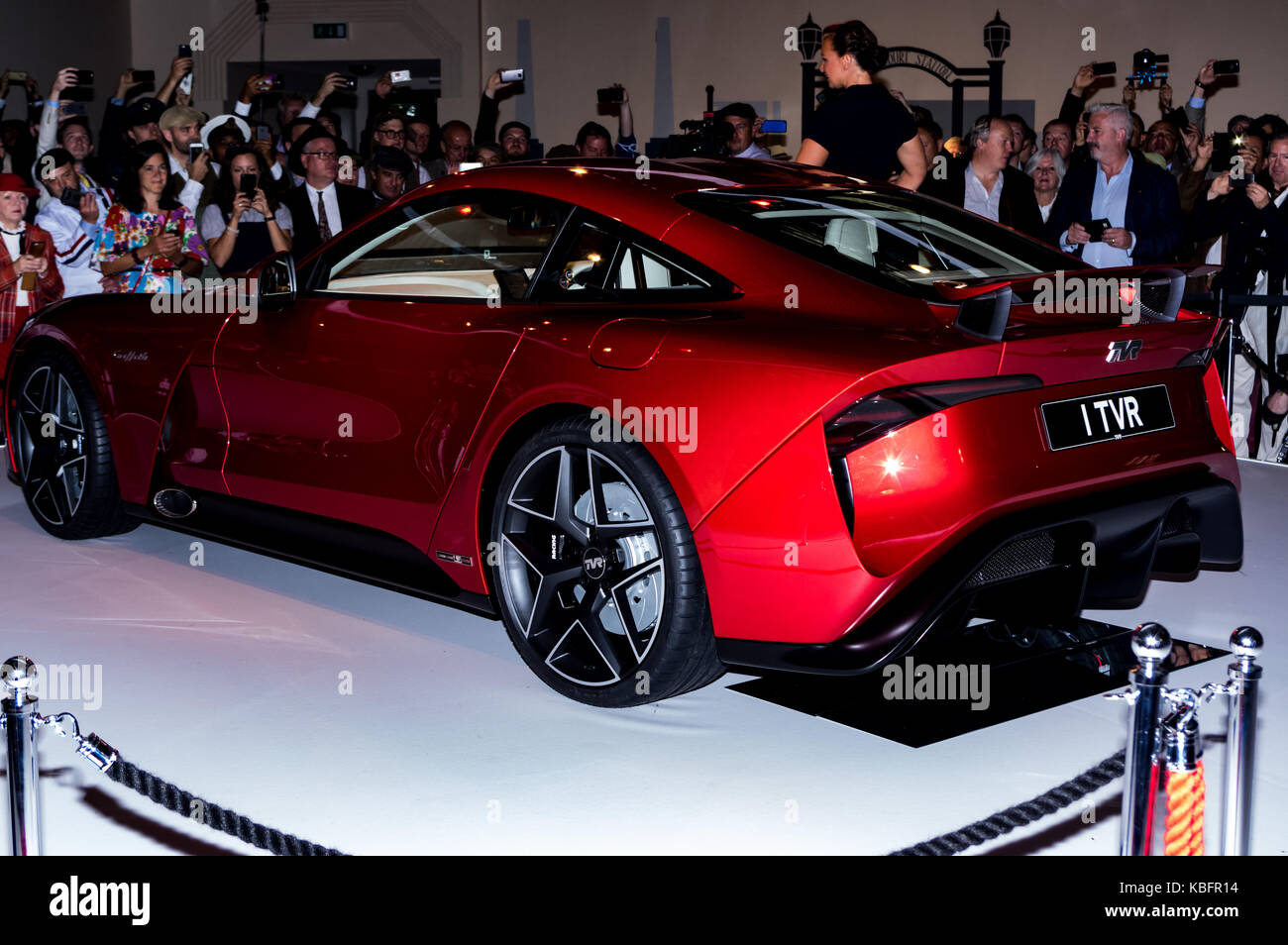 The new TVR Griffith, revealed at Goodwood revival 2017 Stock Photo - Alamy