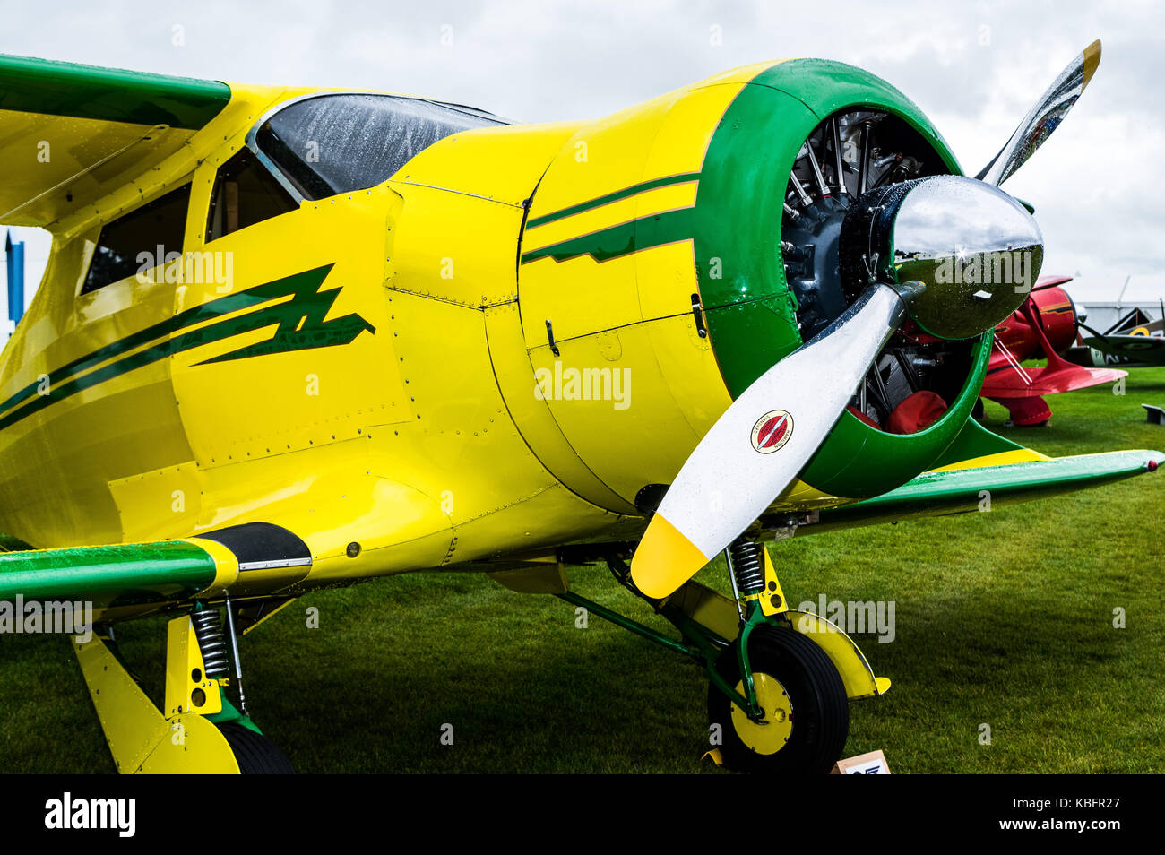 1937 Beech D17-S Staggerwing Stock Photo - Alamy