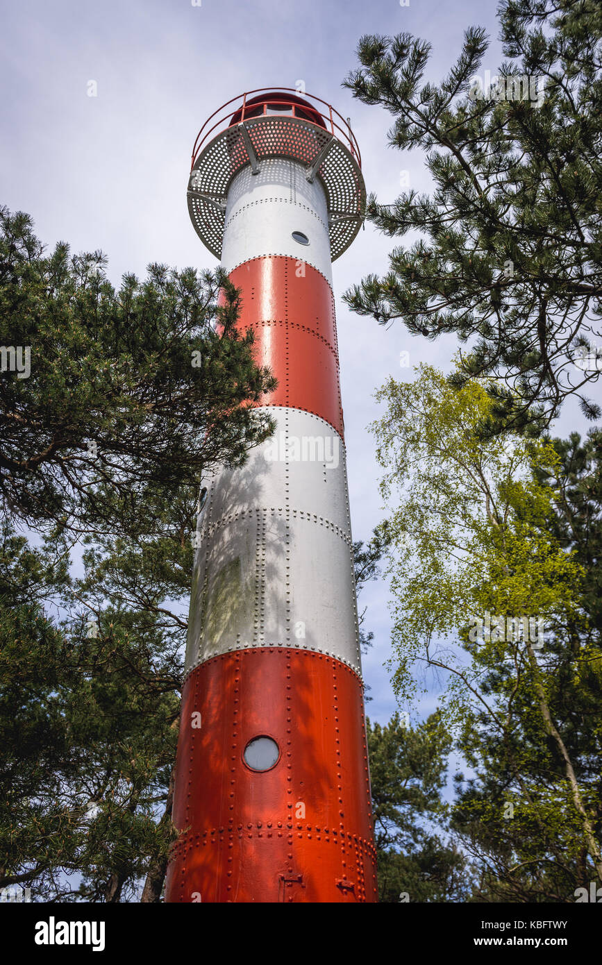 Lighthouse on hel peninsula hi-res stock photography and images - Alamy