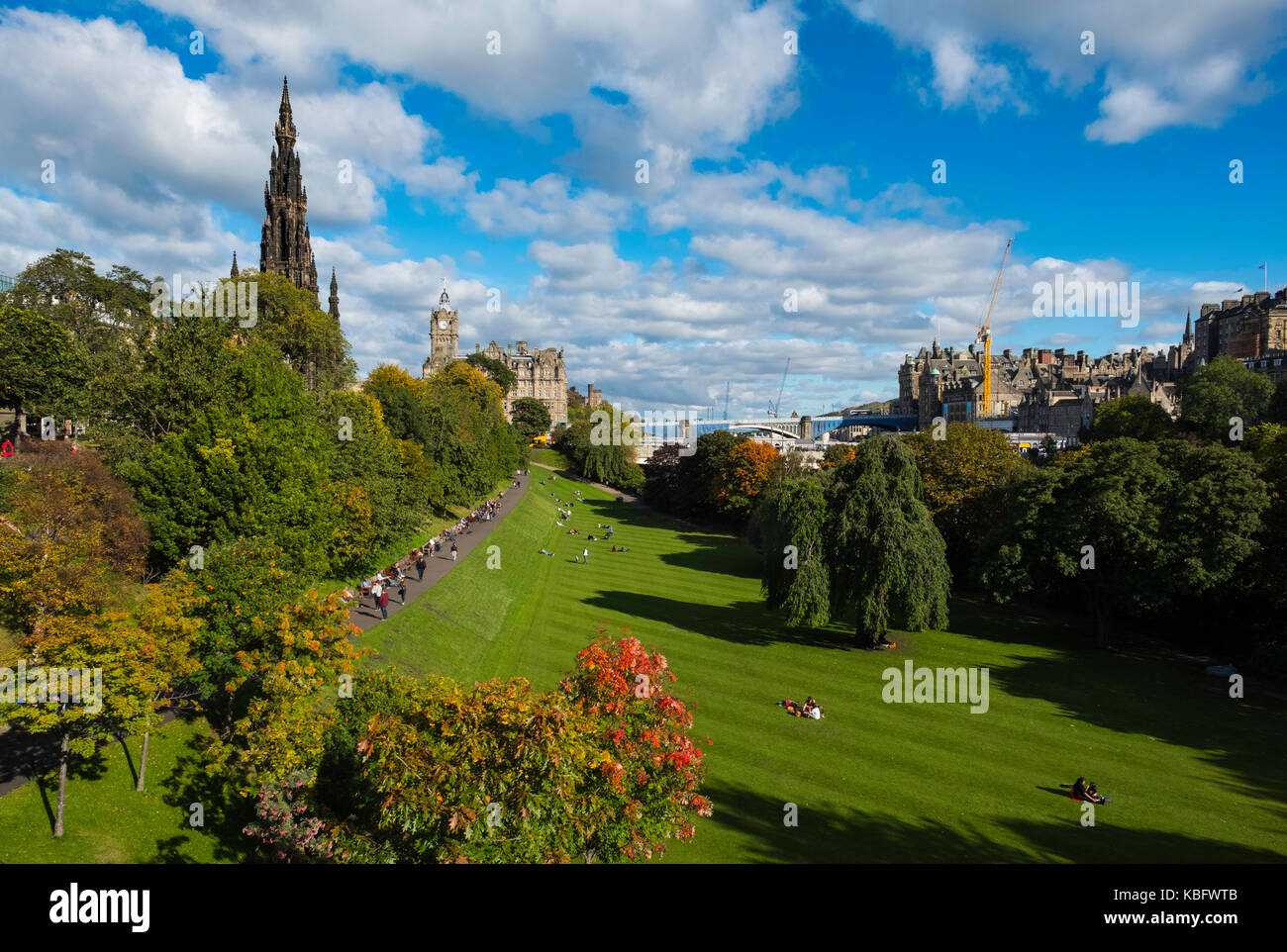 Princess street gardens hi-res stock photography and images - Alamy