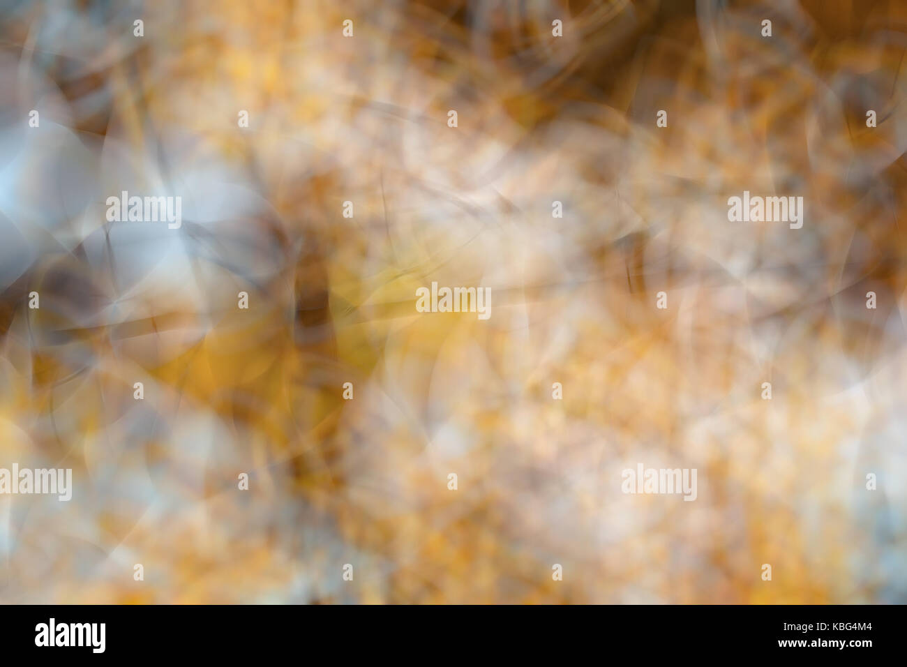 Orange abstract background blurred round objects Stock Photo - Alamy