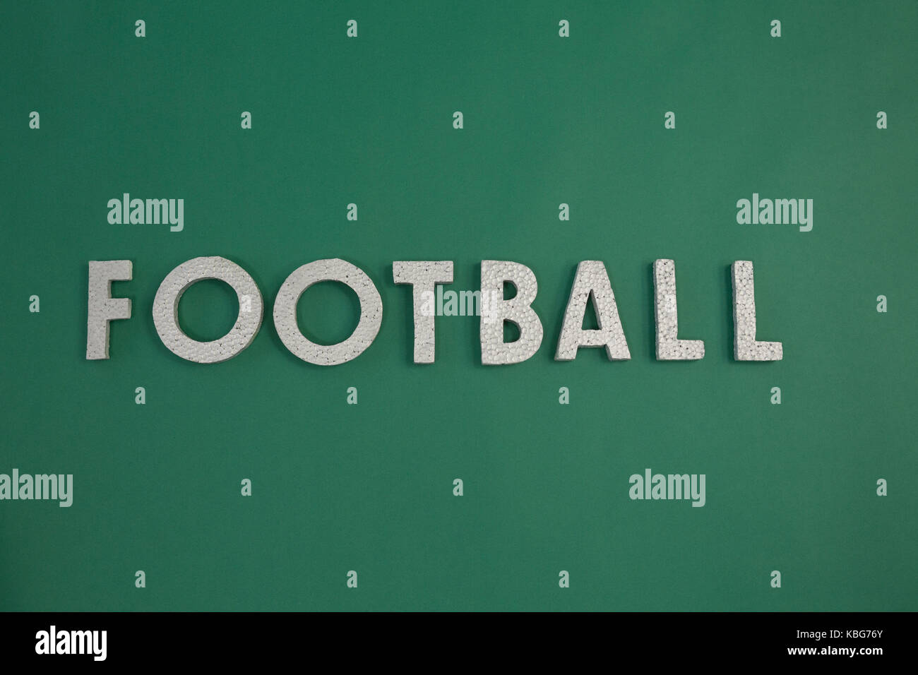 Football word hi-res stock photography and images - Alamy