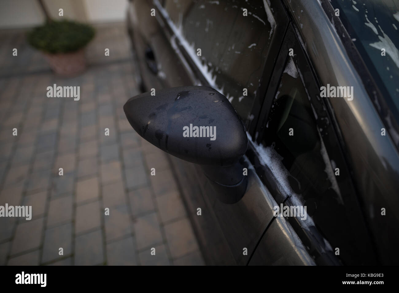 Close-up of modern car exterior Stock Photo - Alamy