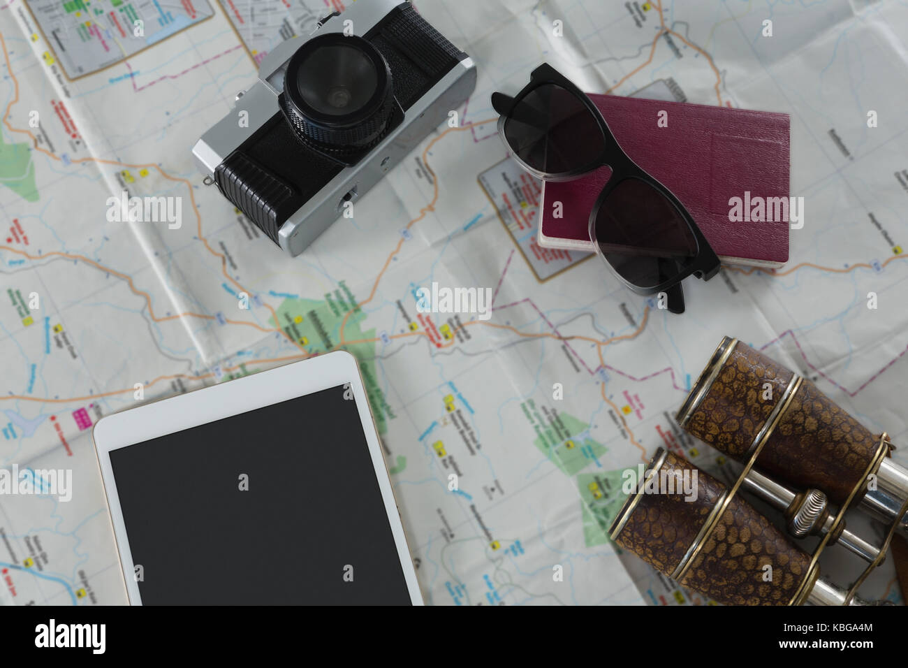 Camera passport map hi-res stock photography and images - Alamy