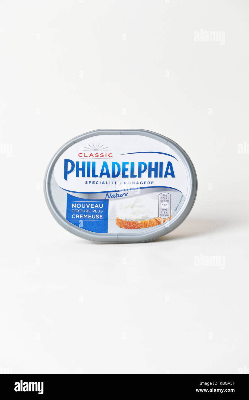Soft Cheese Philadelphia Stock Photos & Soft Cheese Philadelphia Stock ...