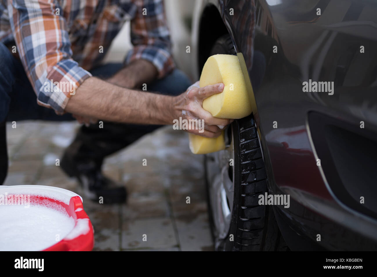 Car care section hi-res stock photography and images - Alamy